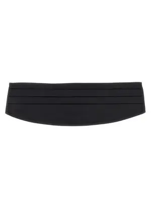 Dolce & Gabbana Satin Cummerbund - Black