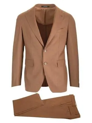 Tagliatore Vesuvio Suit - Cream