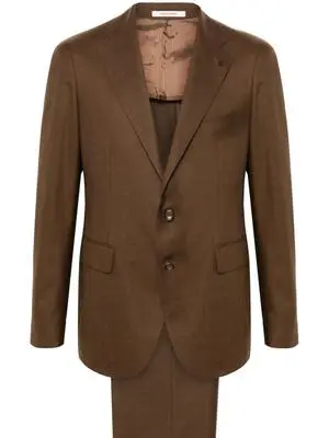 Tagliatore Vesuvio Suit - Cream