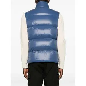 Moncler Quilted Down Vest - Blue