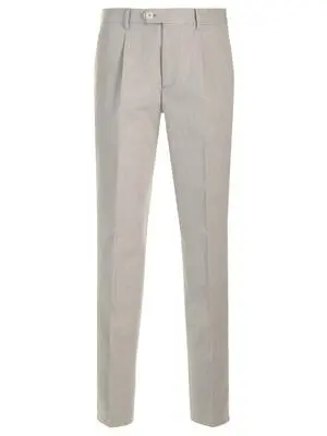 Brunello Cucinelli Leisure Fit Trousers - Gray