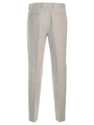 Brunello Cucinelli Leisure Fit Trousers - Gray