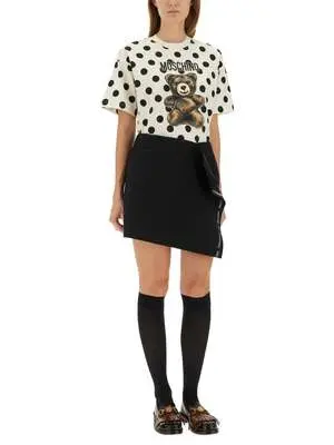 Moschino Wool Wrap Skirt