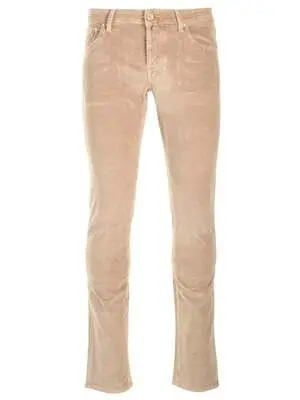 Jacob Cohen Nick Slim” Trousers - Cream