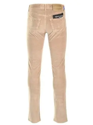 Jacob Cohen Nick Slim Trousers - Cream