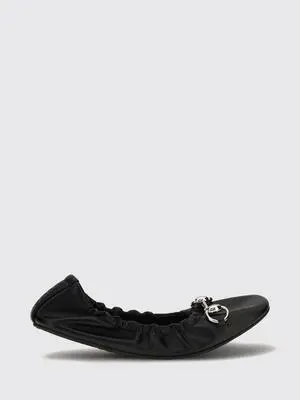 Gucci Leather Ballet Flat - Black