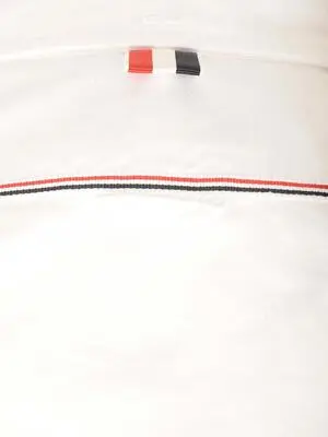 Thom Browne Oxford Framing Shirt - White
