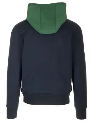Thom Browne Hooded Sweatshirt - Blue