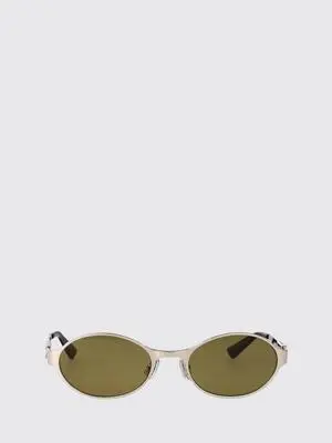Bottega Veneta Vintage Oval Sunglasses - Silver