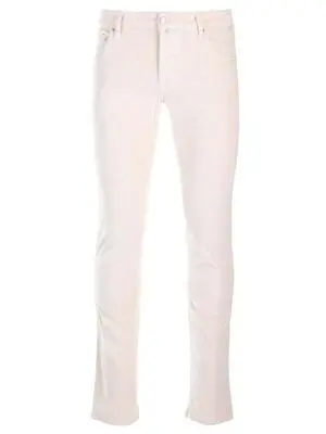 Jacob Cohen Nick Slim Trousers - Cream