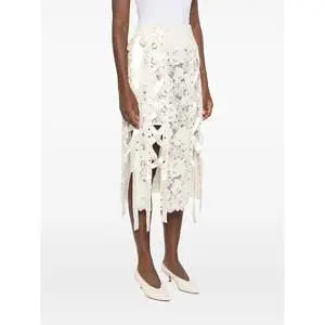 Simone Rocha Neutrals Skirts Straight Skirts