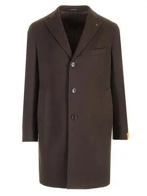 Tagliatore Wool And Cashmere Coat - Brown