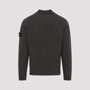 Stone Island Polo Knitwear - Gray