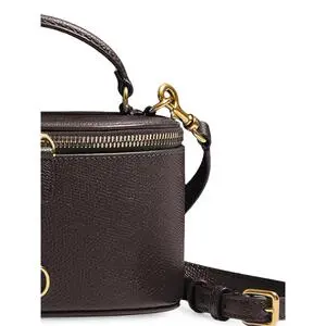 Valentino Garavani Leather Tote Bag - Brown
