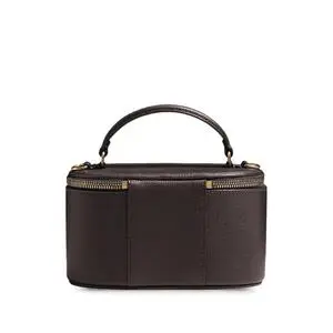 Valentino Garavani Leather Tote Bag - Brown