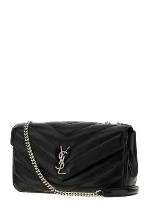Saint Laurent Loulou Leather Shoulder Bag