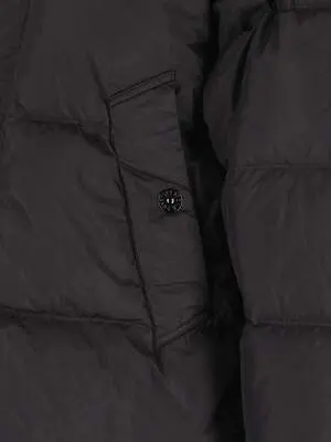 Stone Island Short Down Jacket - Black