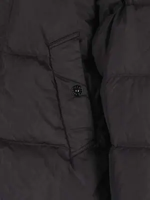 Stone Island Short Down Jacket - Black