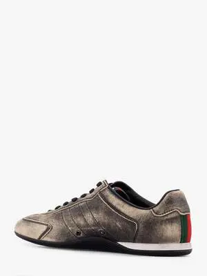 Gucci Shift Delave Leather Sneakers