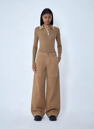 Moncler Wide-leg Cargo Pants