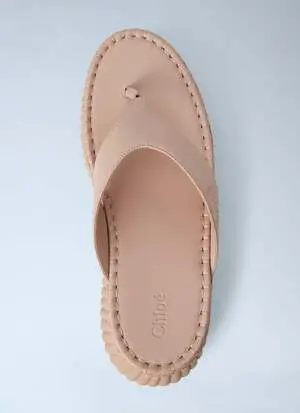 Chloé Nama Wedge Sandals