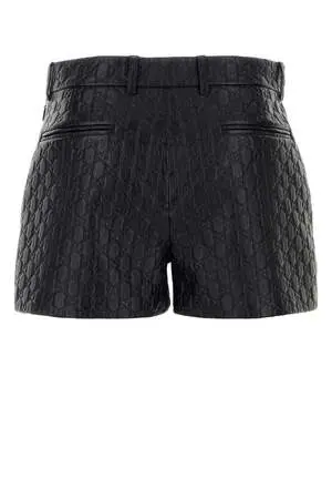 Gucci Leather Shorts
