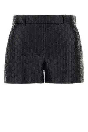 Gucci Leather Shorts
