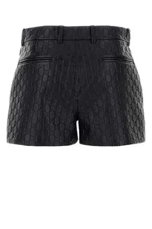 Gucci Leather Shorts