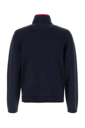 Casablanca Navy Wool Cardigan