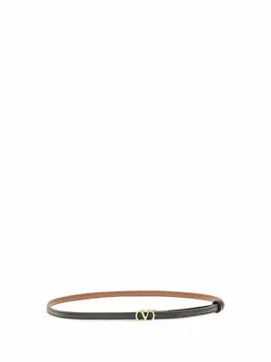 Valentino Garavani Reversible Vlogo Signature Belt - Black