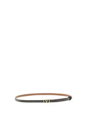Valentino Garavani Reversible Vlogo Signature Belt - Black