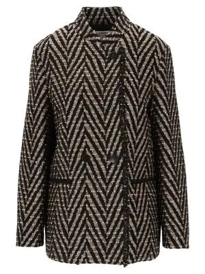 FORTE_FORTE Oversized Jacket - Black