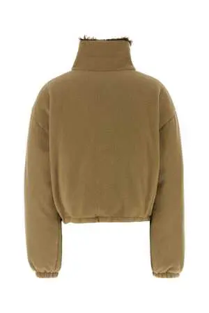 Miu Miu Camel Pile Down Jacket
