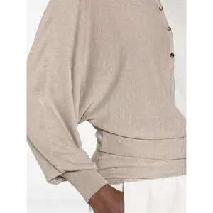 Jacquemus Silk Blend Blouse - Cream