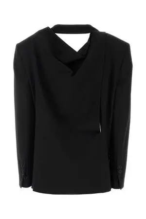 Dsquared2 Stretch Wool Blend Peek-a-boo Blazer