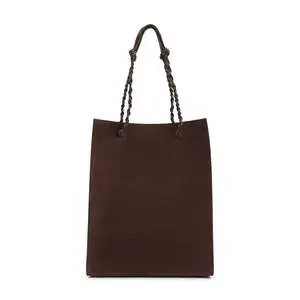 JIL SANDER Tangle Tote Bag - Brown