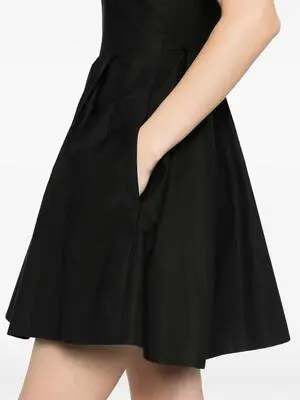 Sportmax Ara Sleeveless Washed Cotton Mini Dress