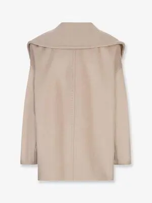 Max Mara Mario Double-breasted Cashmere Coat - Multicolor