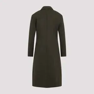 JIL SANDER Slim Straight Knee-lenght Coat