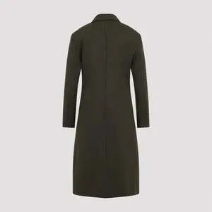 JIL SANDER Slim Straight Knee-lenght Coat