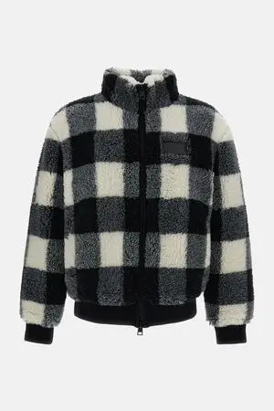 Givenchy Checked Fleece Blouson - Multicolor
