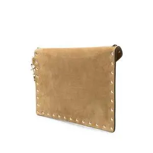 Valentino Garavani Neutrals Clutch Bags - Cream