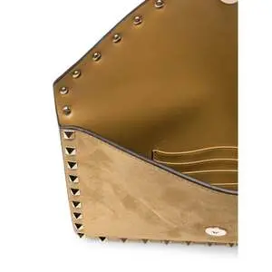 Valentino Garavani Neutrals Clutch Bags - Cream