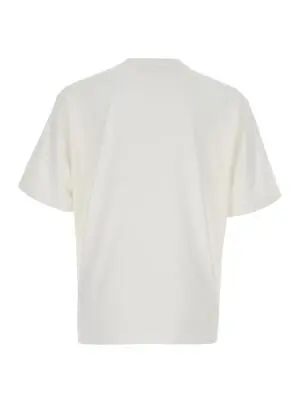 Stone Island Crew Neck Heavyweight T-shirt With Crew Neck And Short Sleeves In Cotton For - White