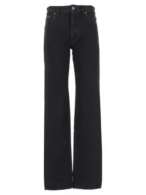 Saint Laurent Straight Jeans - Black