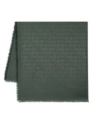 Saint Laurent Sciarpa Jacquard - Green