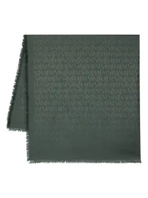 Saint Laurent Sciarpa Jacquard - Green