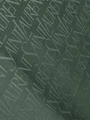 Saint Laurent Sciarpa Jacquard - Green