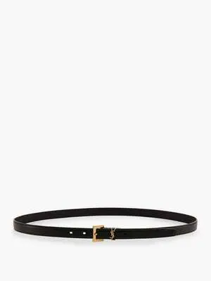 Saint Laurent Cassandre Leather Belt - Multicolor