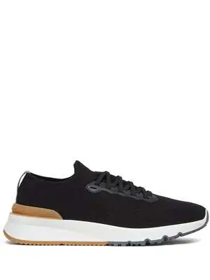 Brunello Cucinelli Canvas Sneakers - Black